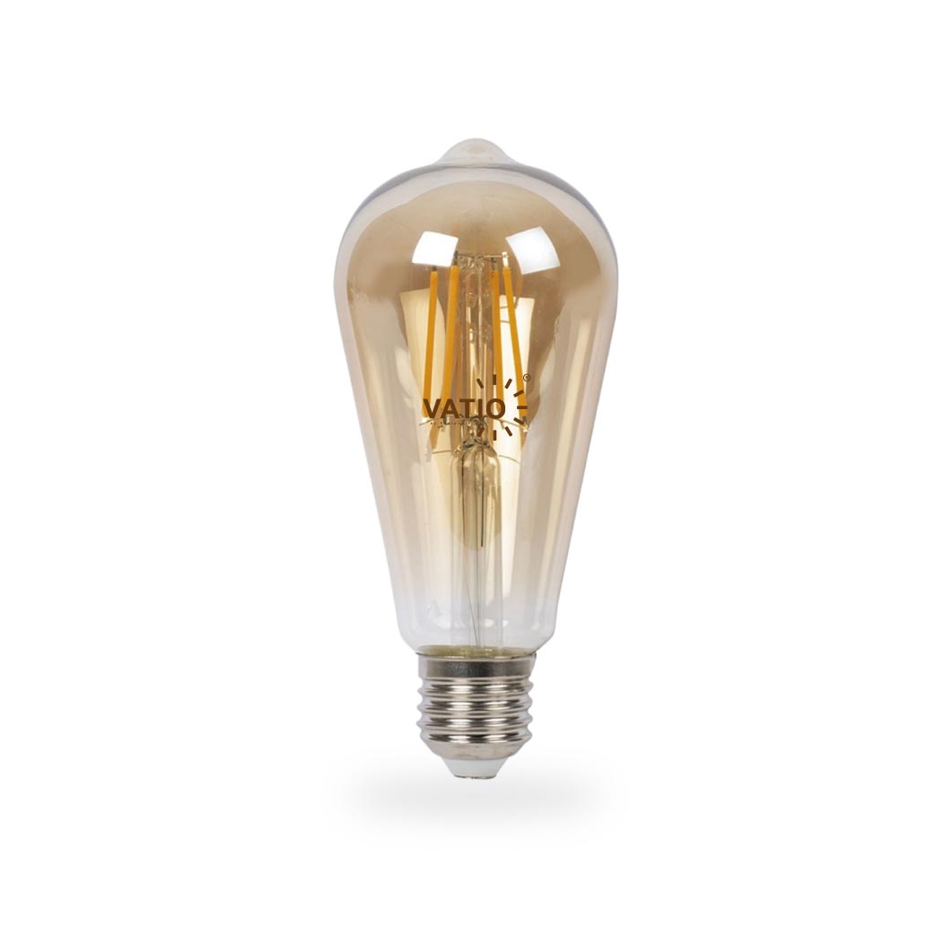 BOMBILLO LED VINTAGE PERA 4W E27 | VATIO – E-Vatio store