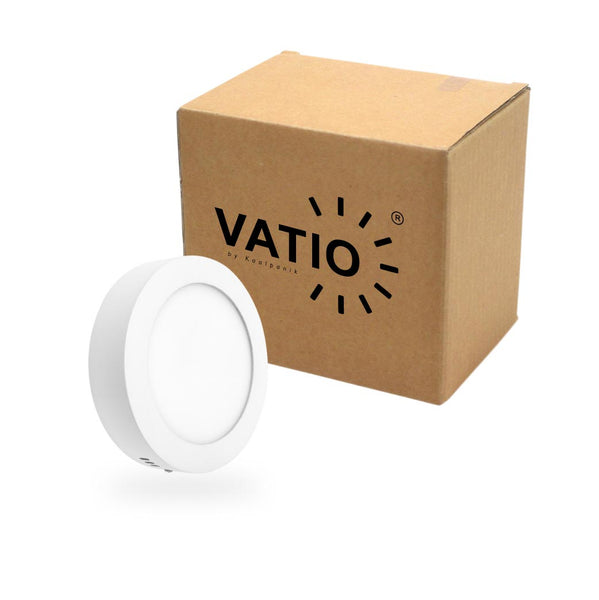 PANEL LED 6W REDONDO DE SOBREPONER – E-Vatio store